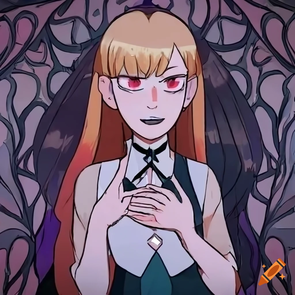 Stanislaw wyspianski goth marin kitagawa steven universe on Craiyon