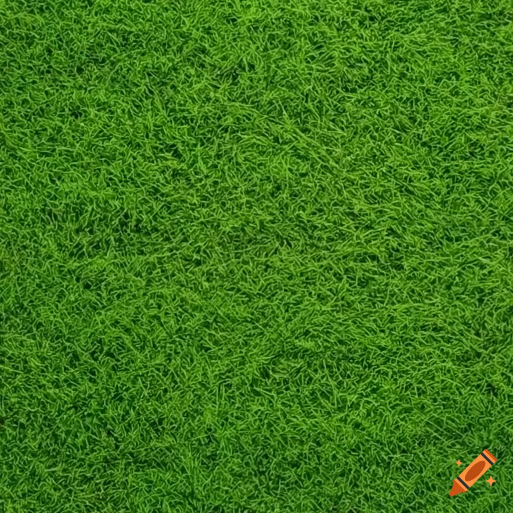 Square-shaped grass formation on Craiyon