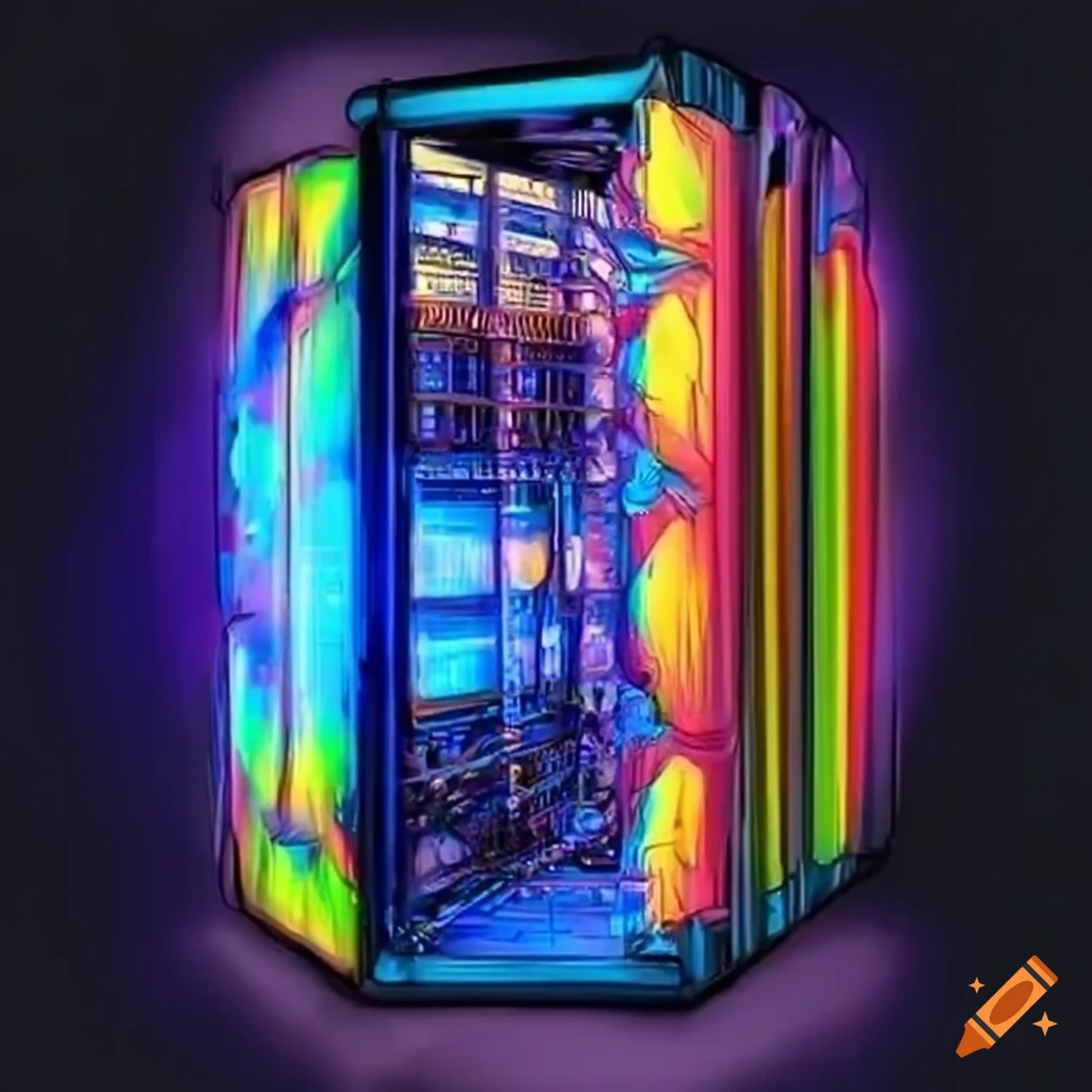 Highly advanced Cray Supercomputer on Craiyon