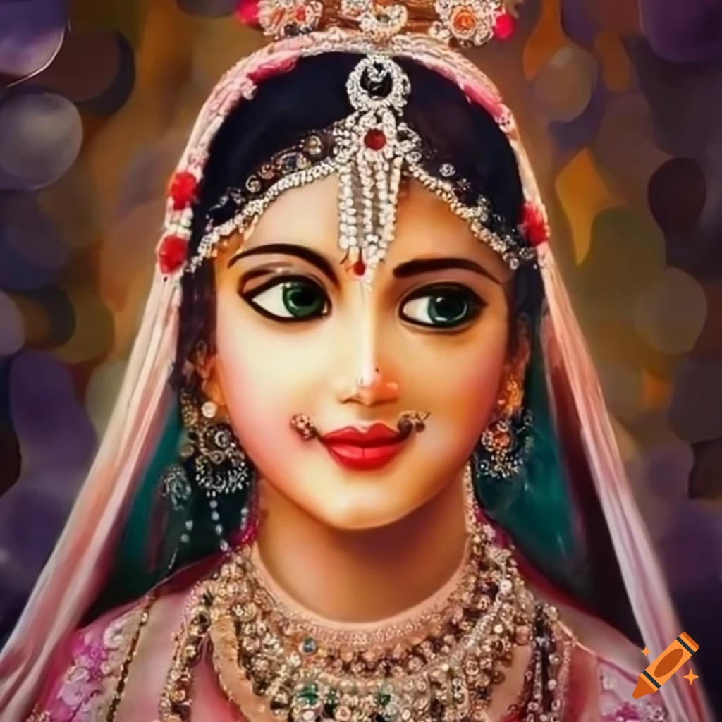 Radha rani on Craiyon