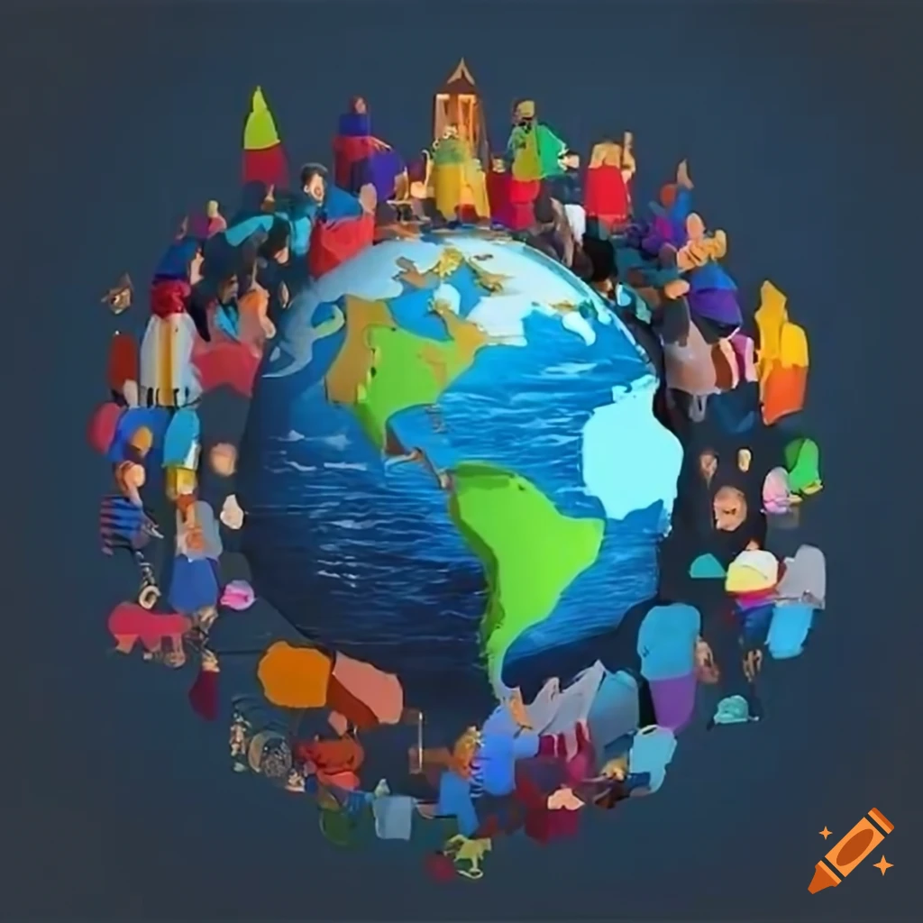 Global citizenship on Craiyon