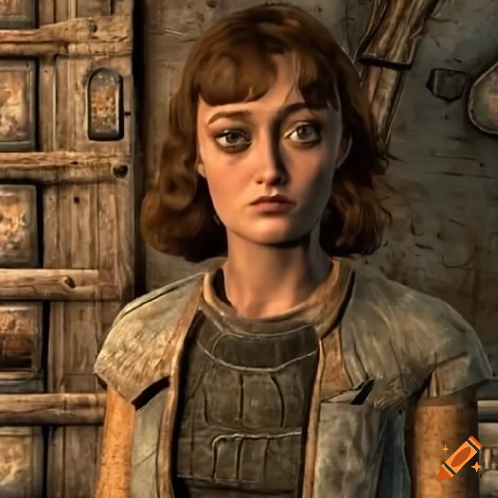 Ella purnell in fallout new vegas on Craiyon