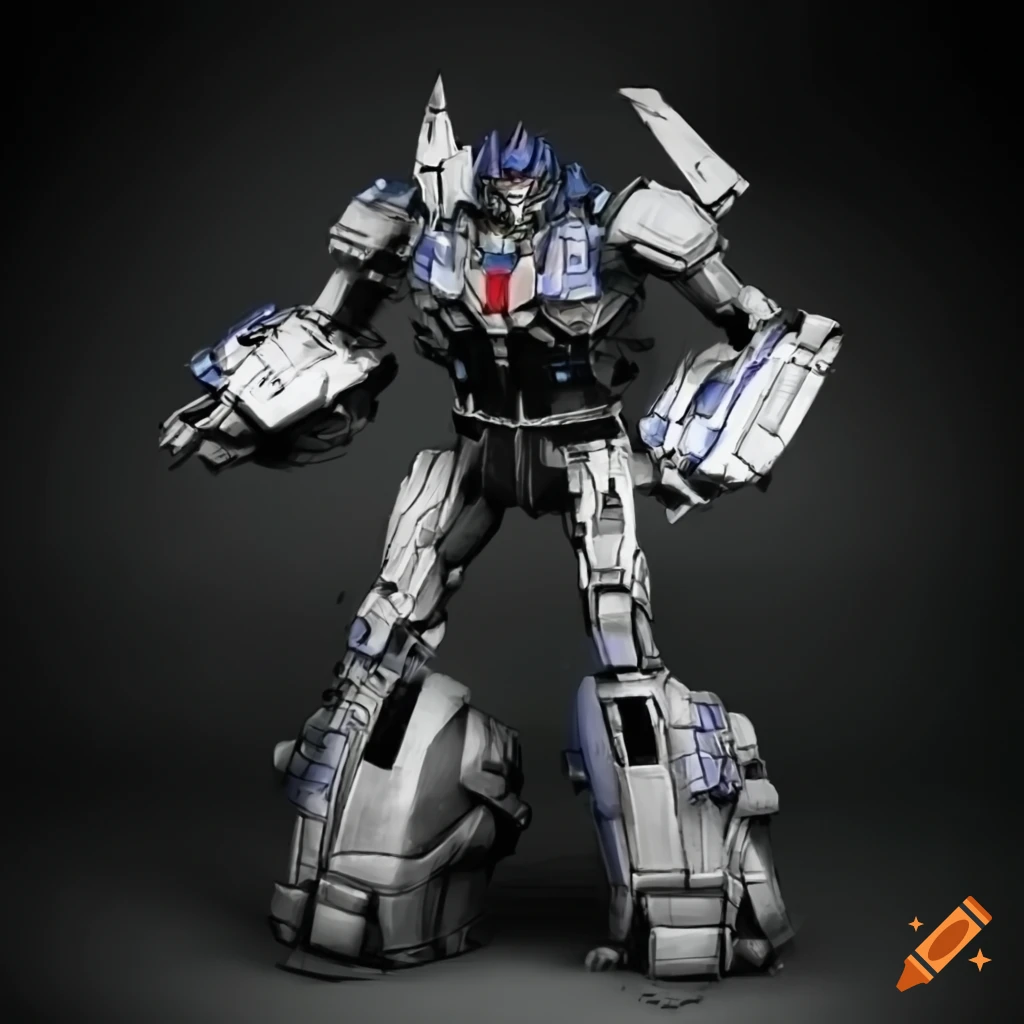 Zack character from transformers on Craiyon