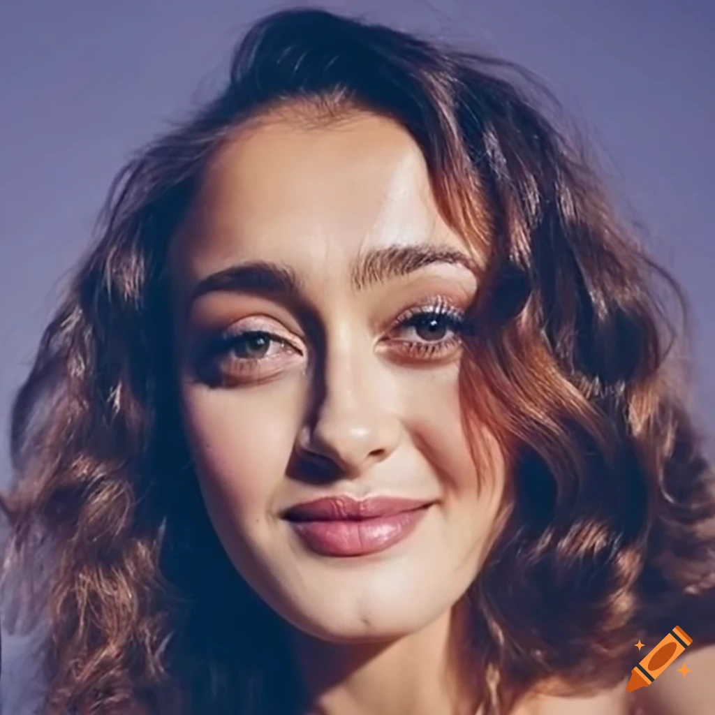 Close-up detailed high definition shot with intricate skin and hair ...