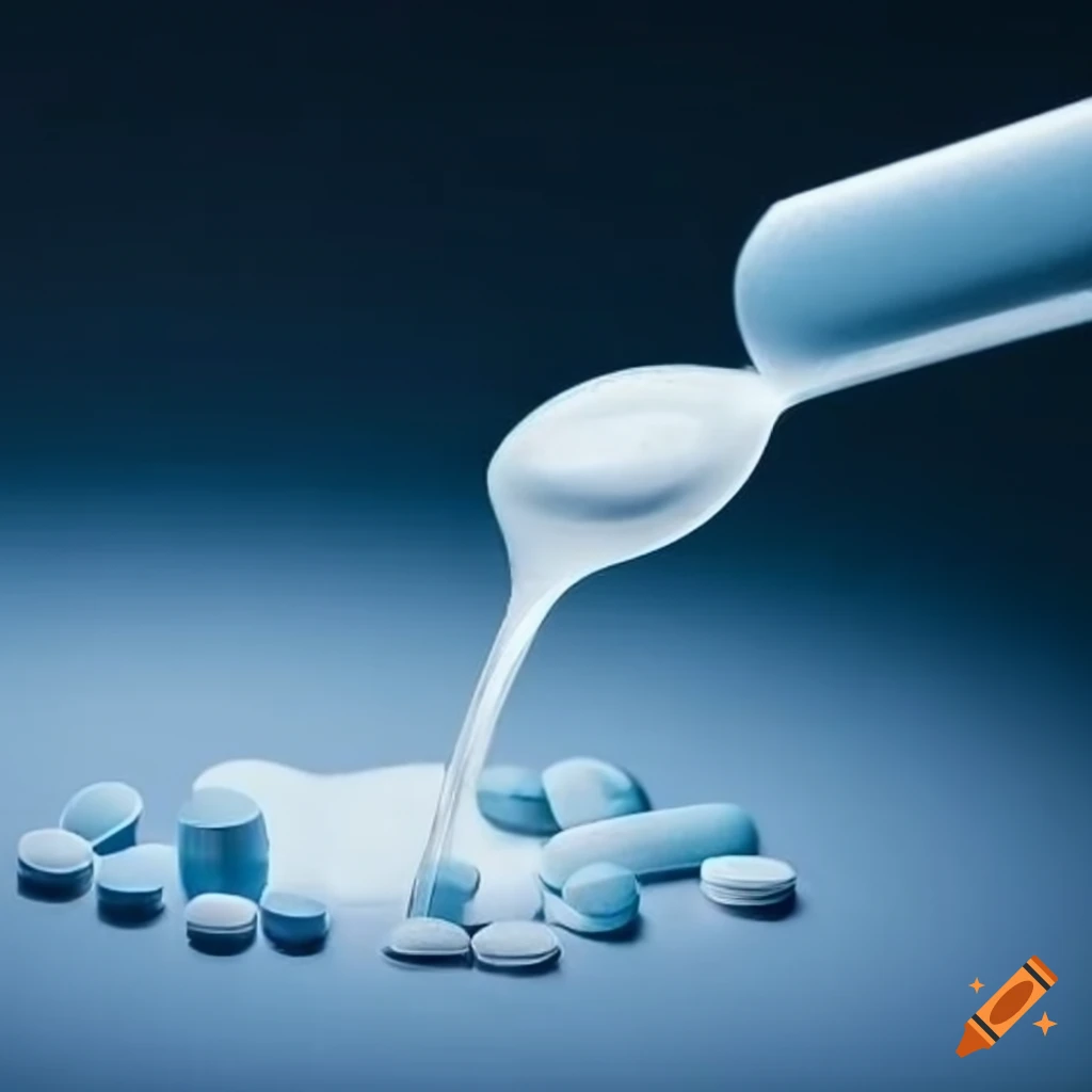 Transformation of viscous liquid into powder for pharmaceutical tablet ...