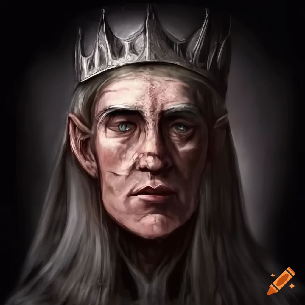 Portrait of a detailed medieval lord web3 character on Craiyon