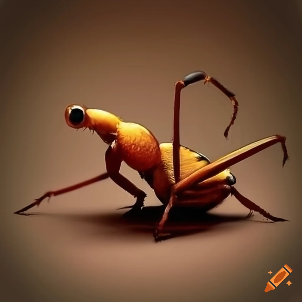 Unnatural insect on Craiyon