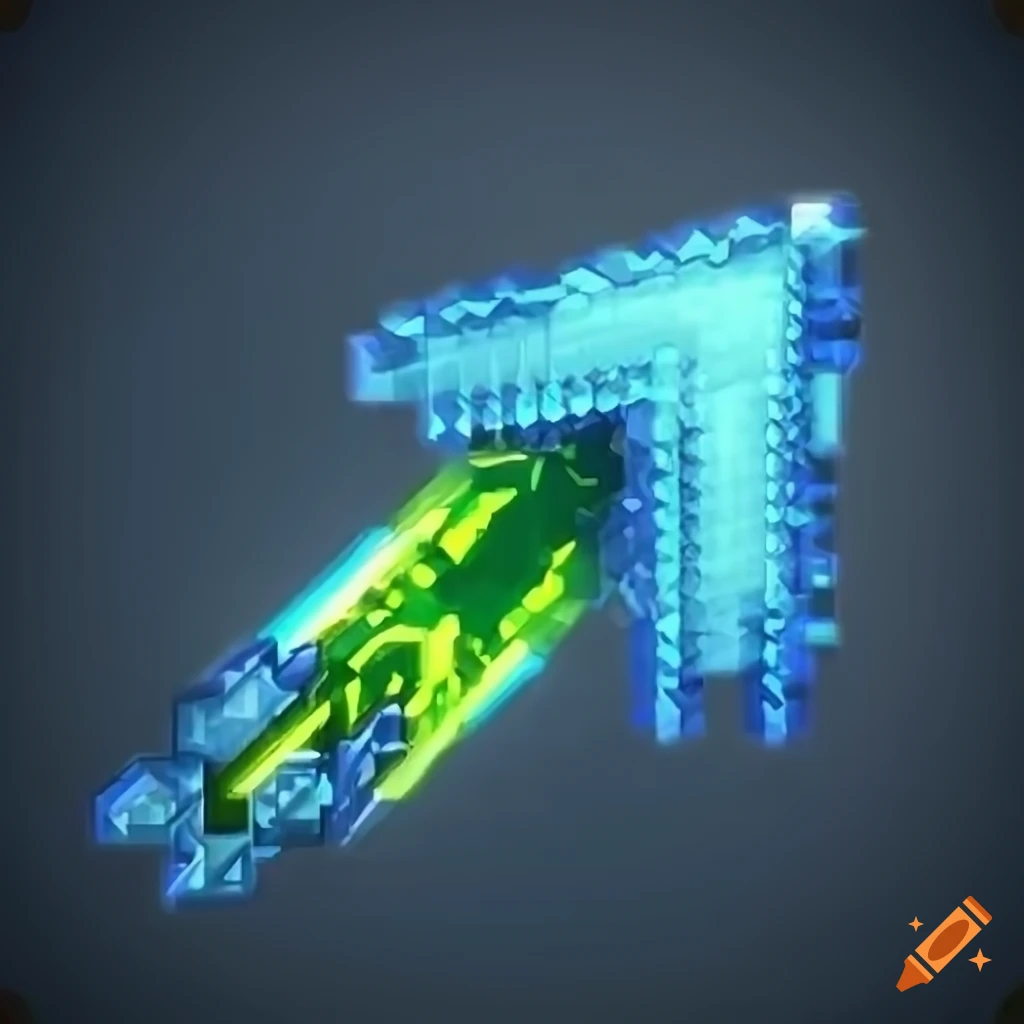 Legendary golden cursor with gem in starcraft style on Craiyon