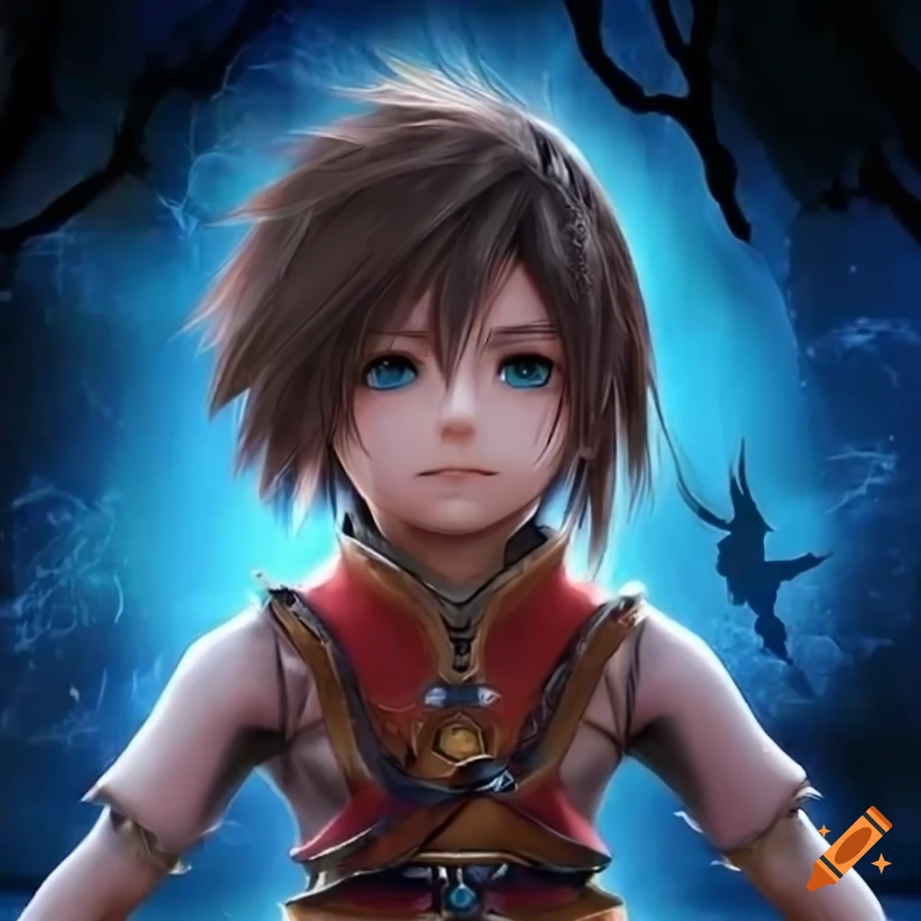 Final fantasy xvii hero child character on Craiyon