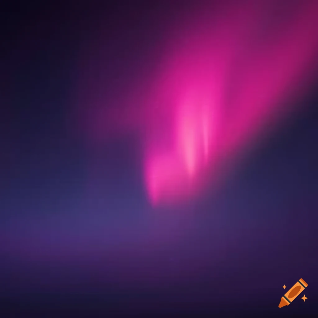 Ambient pink light in outer space on Craiyon