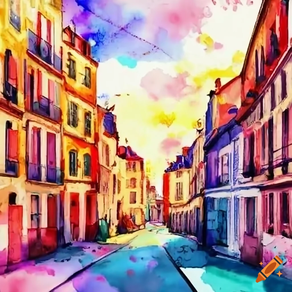 French city on Craiyon