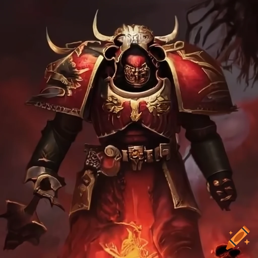 Warhammer Blood Raven Avatar on Craiyon