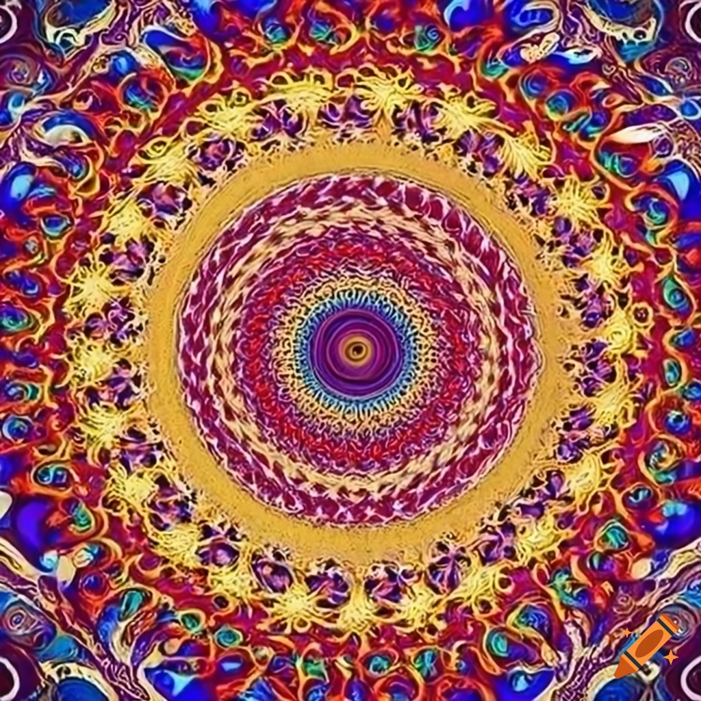 Illusionary patterns on Craiyon