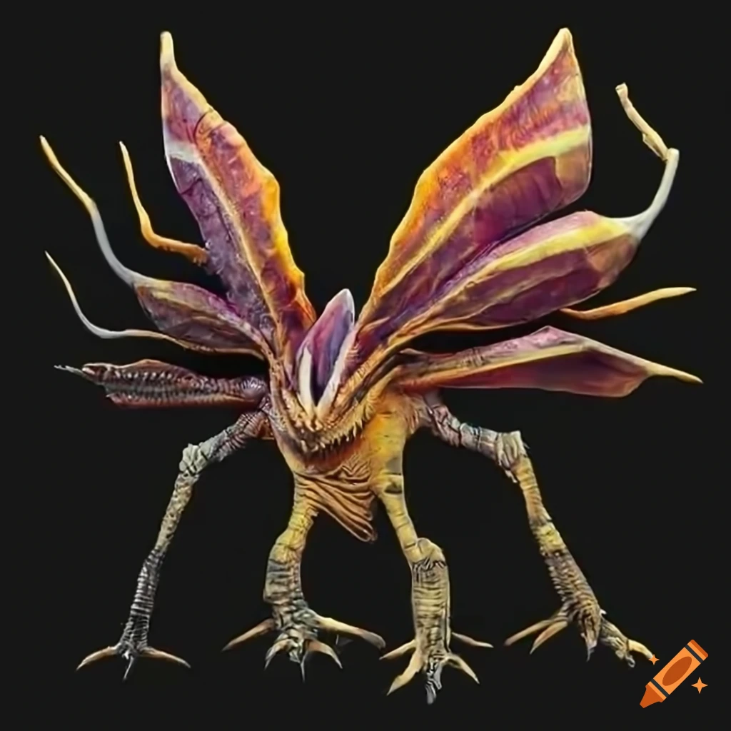 Electric insect kaiju on Craiyon