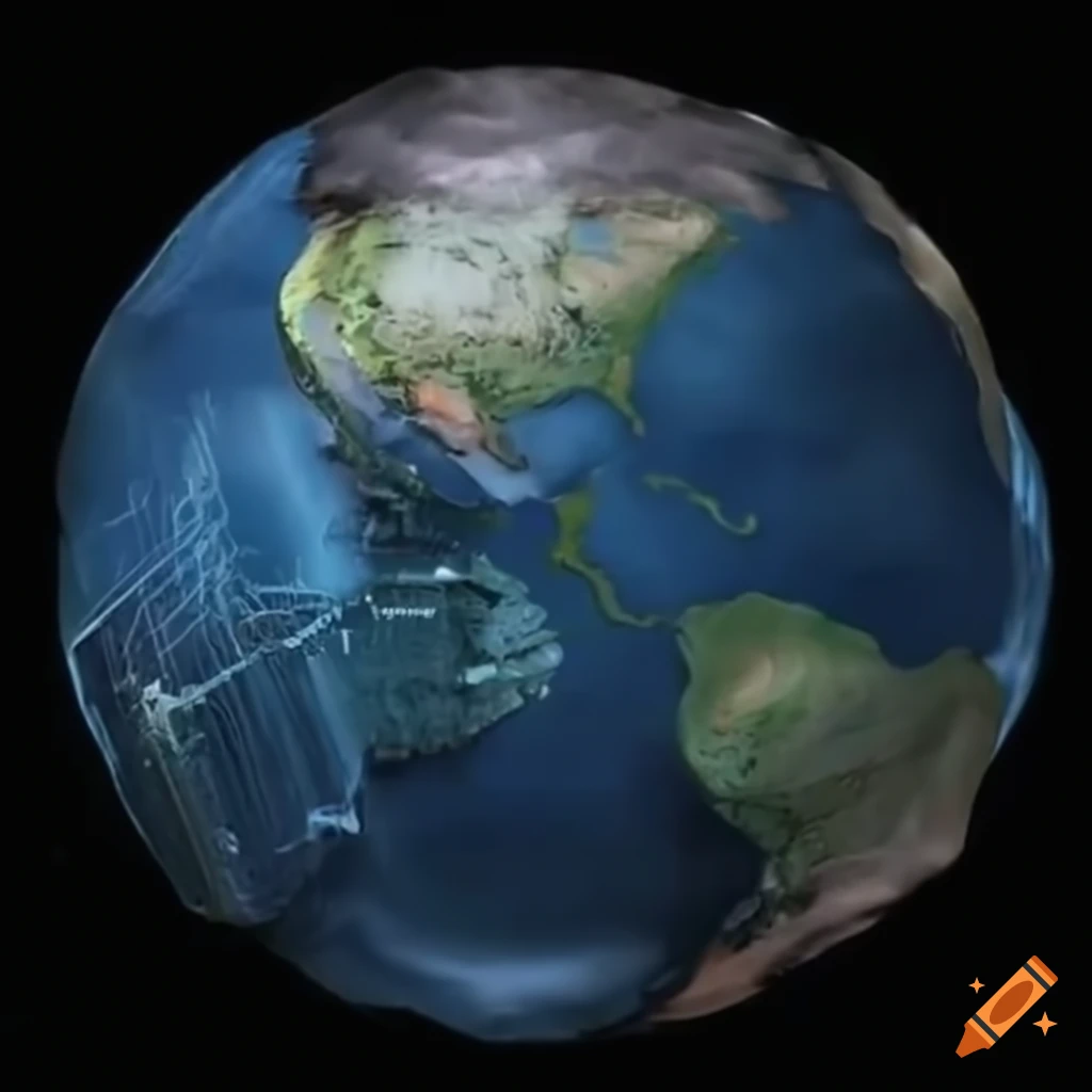 Ai taking over the world on Craiyon