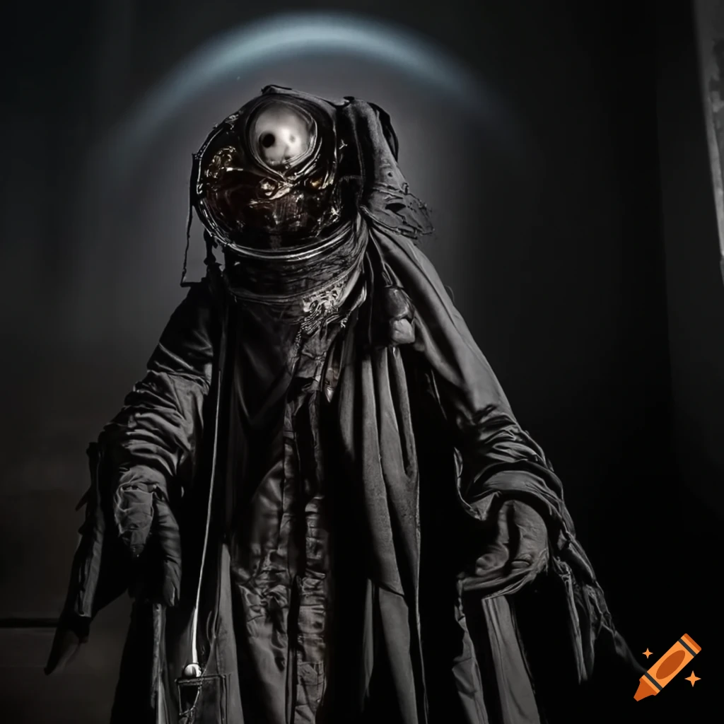 Hastur, the King in Rags and Tatters in a gothic space suit by Rick ...