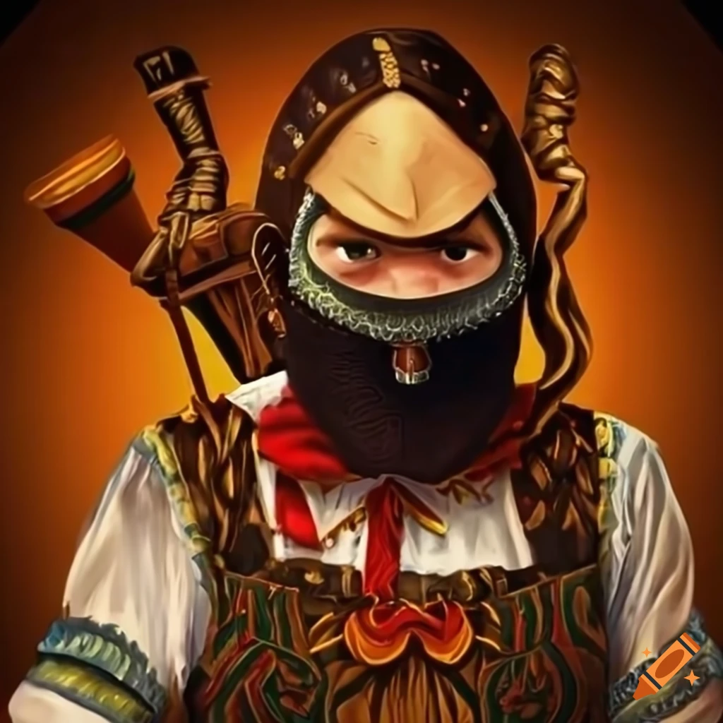 German oktoberfest ninja on Craiyon