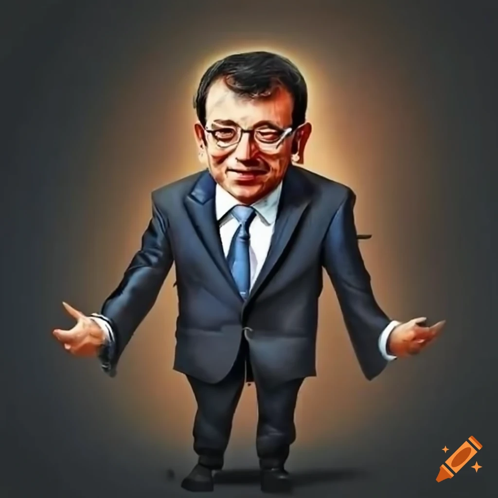 Ekrem imamoglu riding a horse on Craiyon