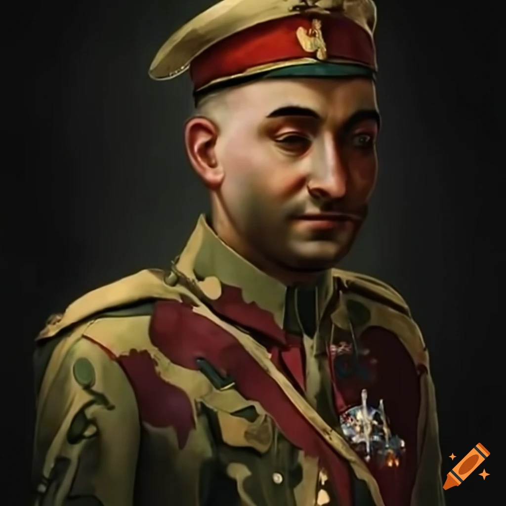 Armenian soldiers on Craiyon