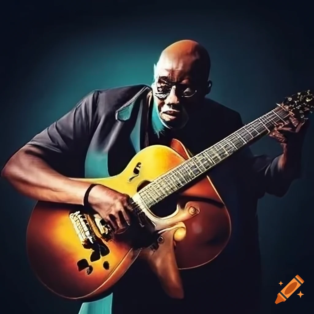 Blues music on Craiyon