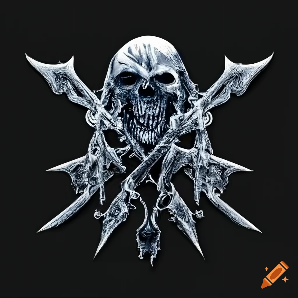 Puppet justice death metal band logo inspired by metallica style on Craiyon