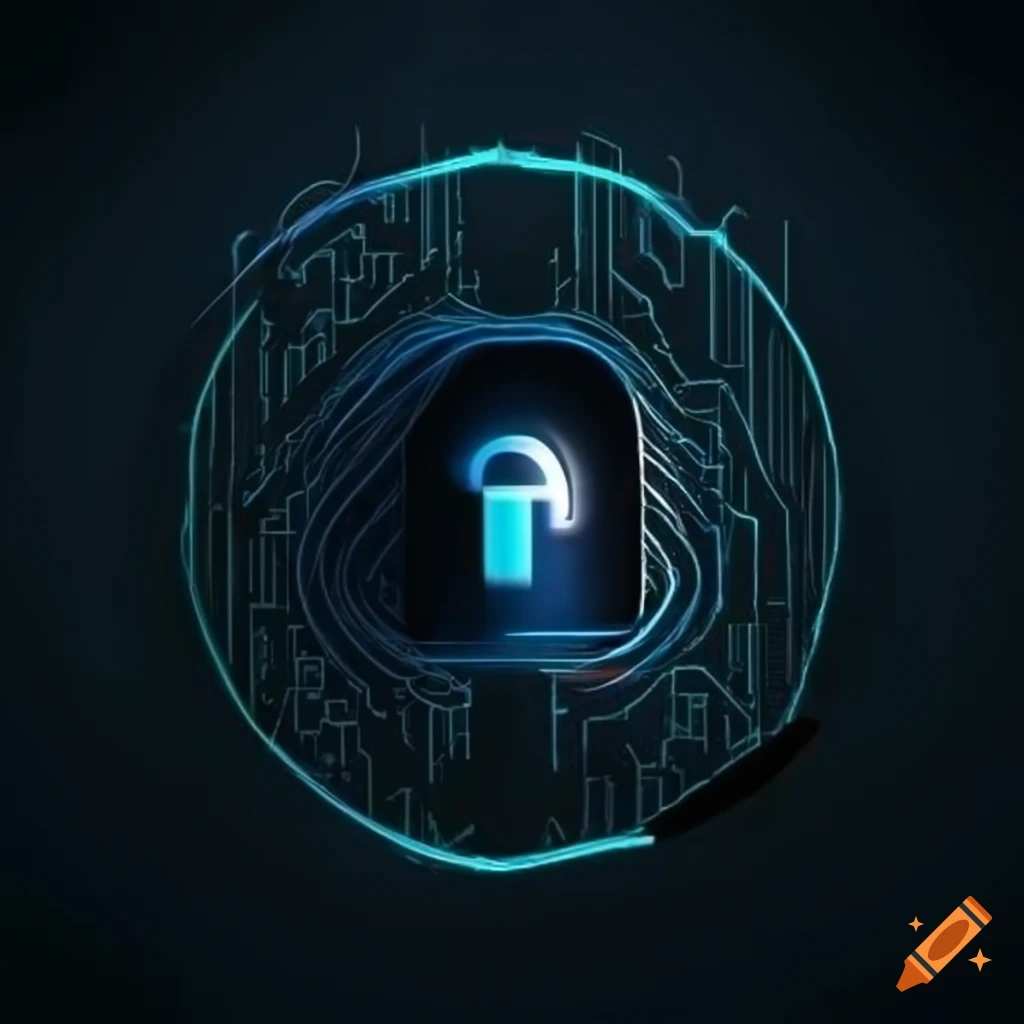 Logo for cyber security with initials cgt on Craiyon