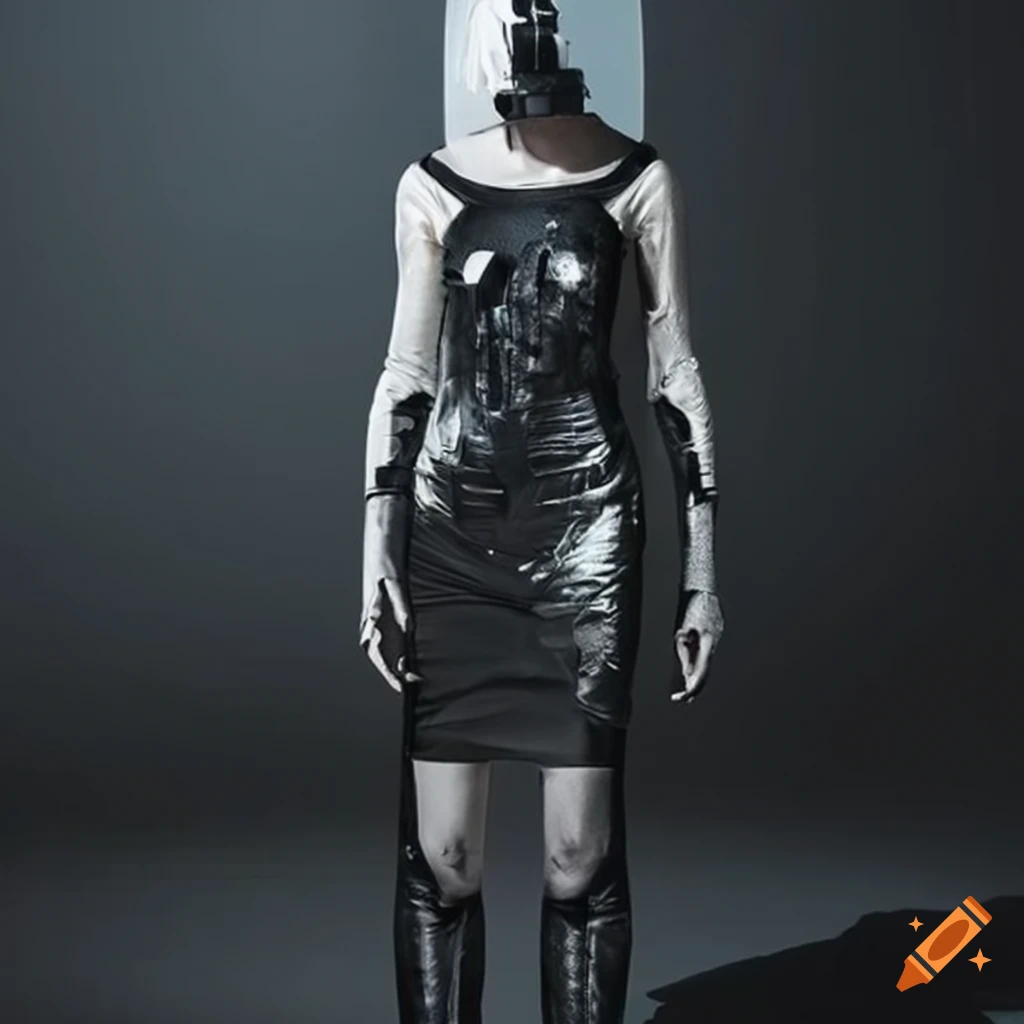 Gothic space suit designed by rick owens on Craiyon