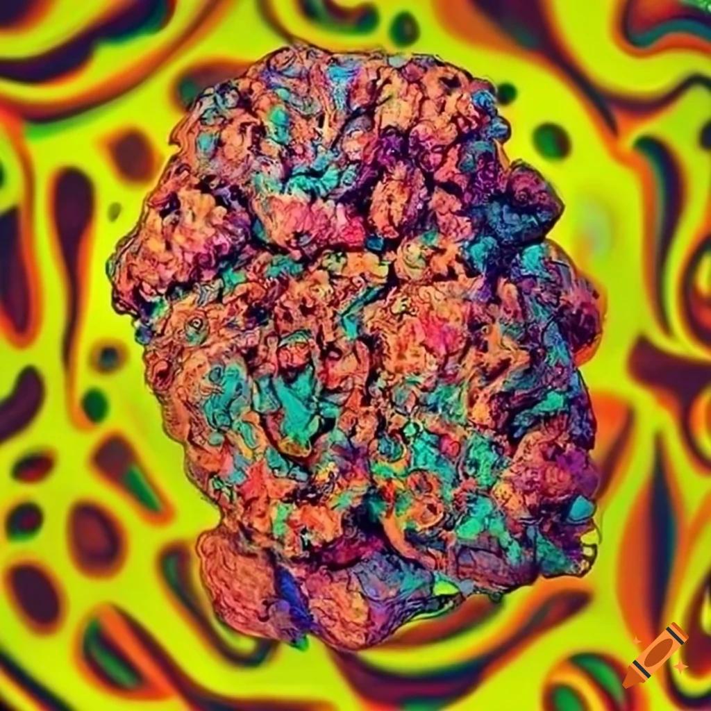 Marijuana hash psychedelic in van gogh style on Craiyon