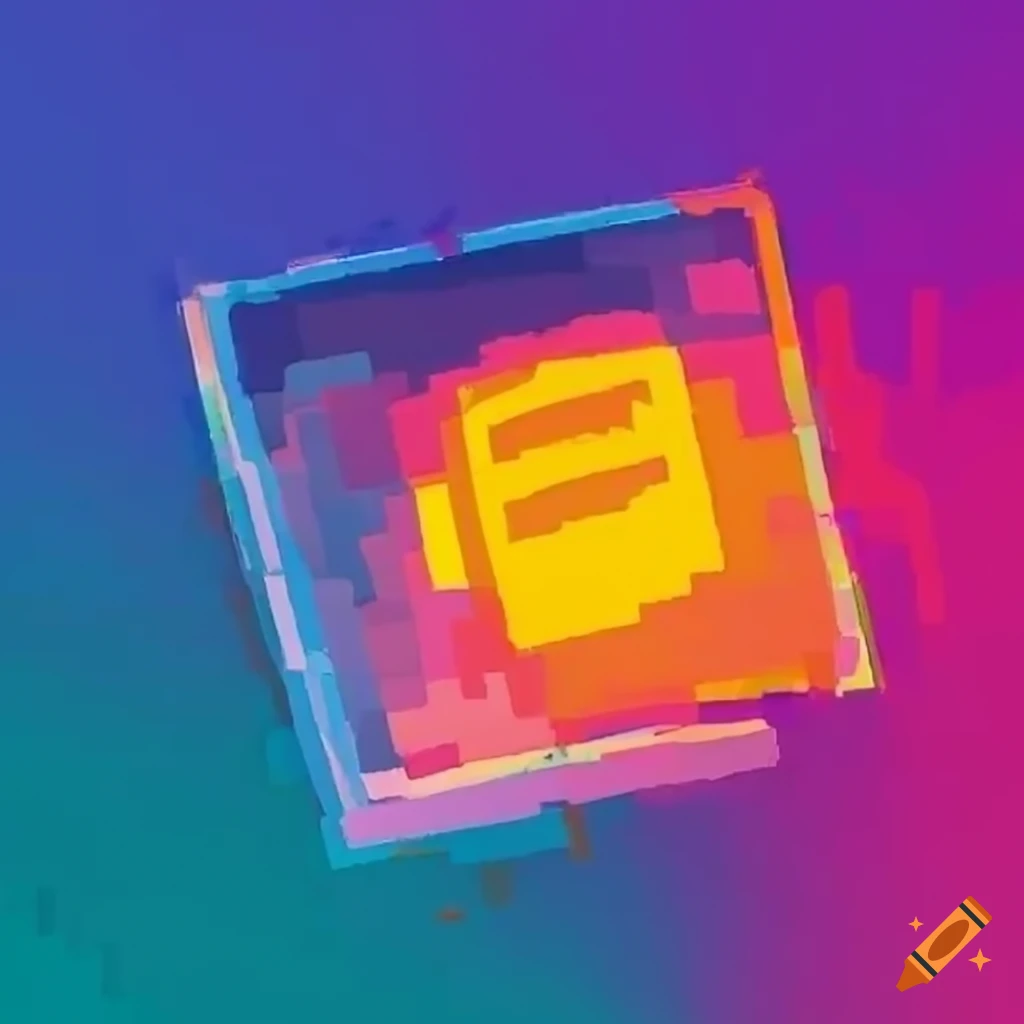 Minecraft-inspired spotify playlist cover design on Craiyon