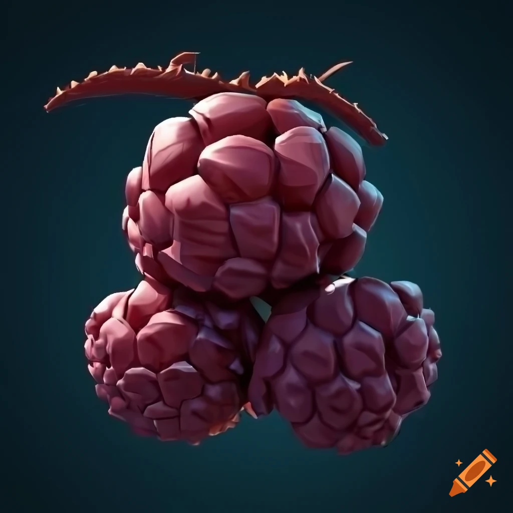 Stylized bramble on Craiyon