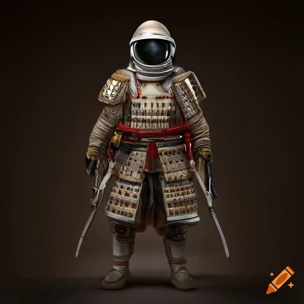 Astronaut samurai on Craiyon