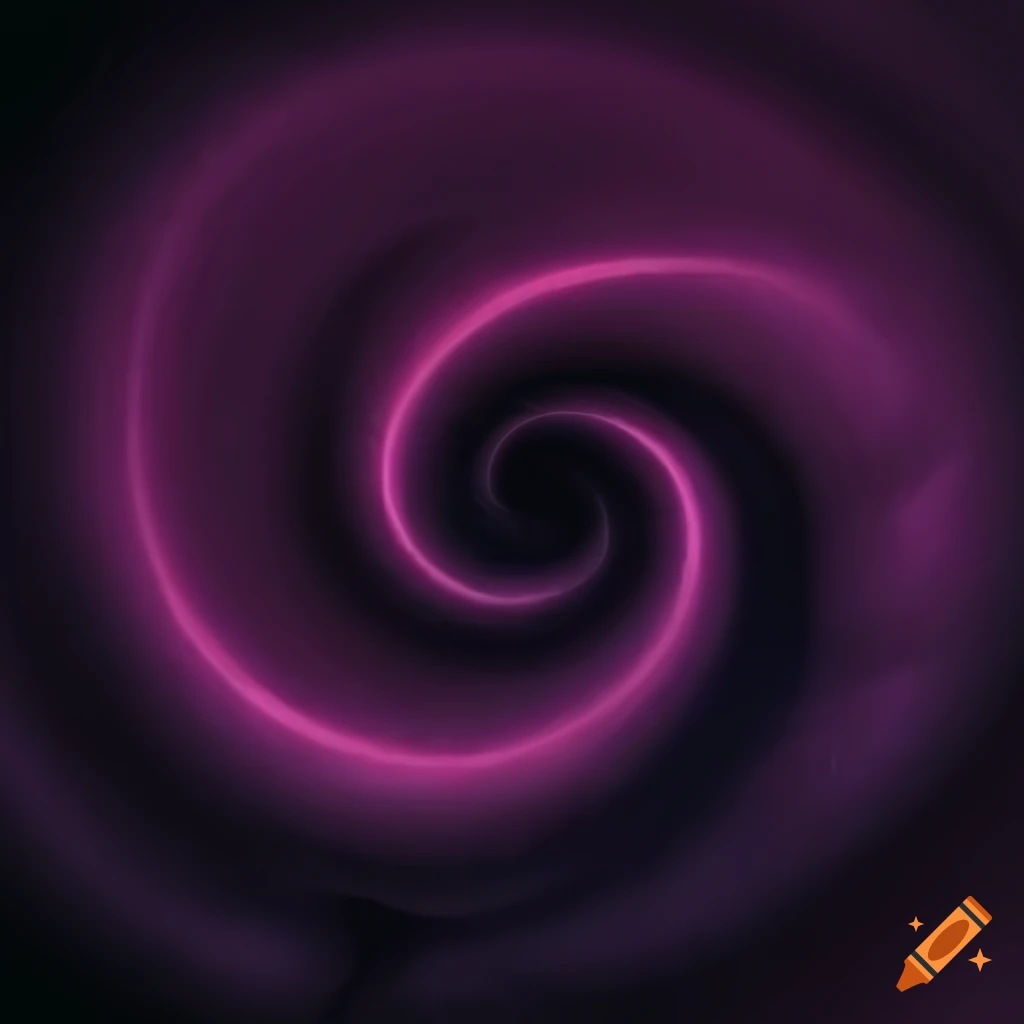 Dark spiral void on Craiyon