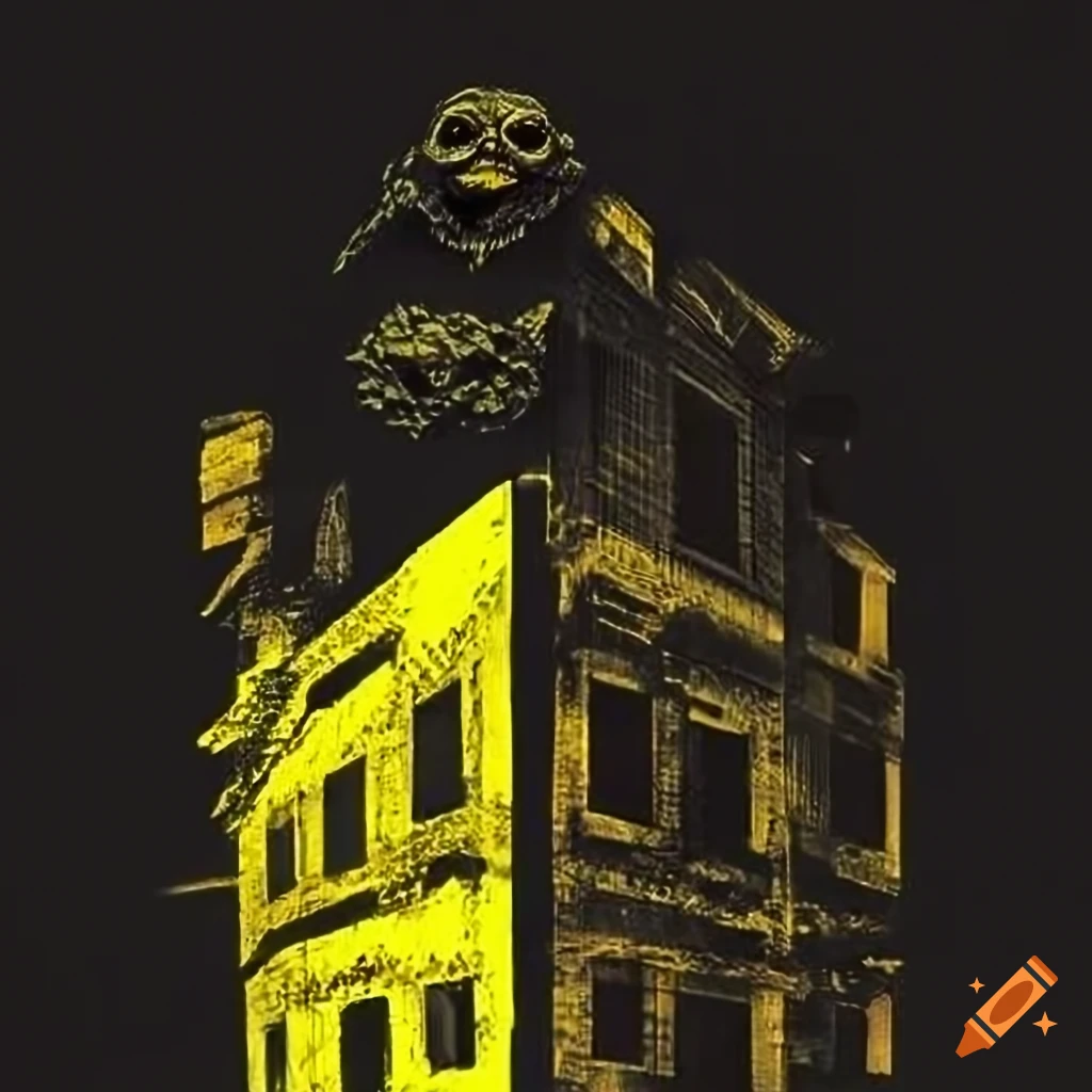 Futuristic colombian favela lizard cuboid industrial acid house ...