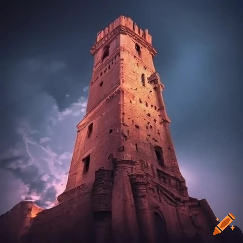 Torre alta y tenebrosa on Craiyon