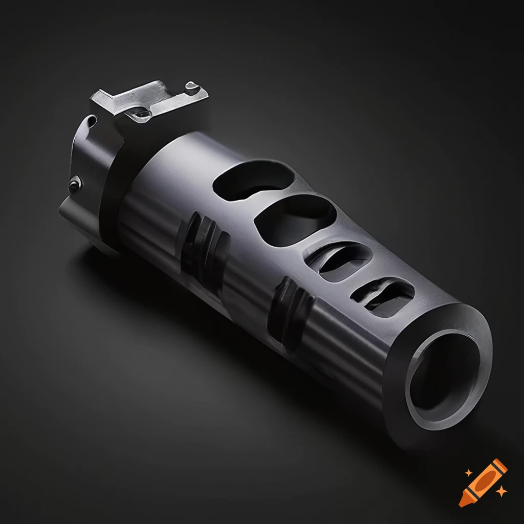 Series of 3D printed barrels and muzzle devices with sleek aesthetics and superior functionality ...