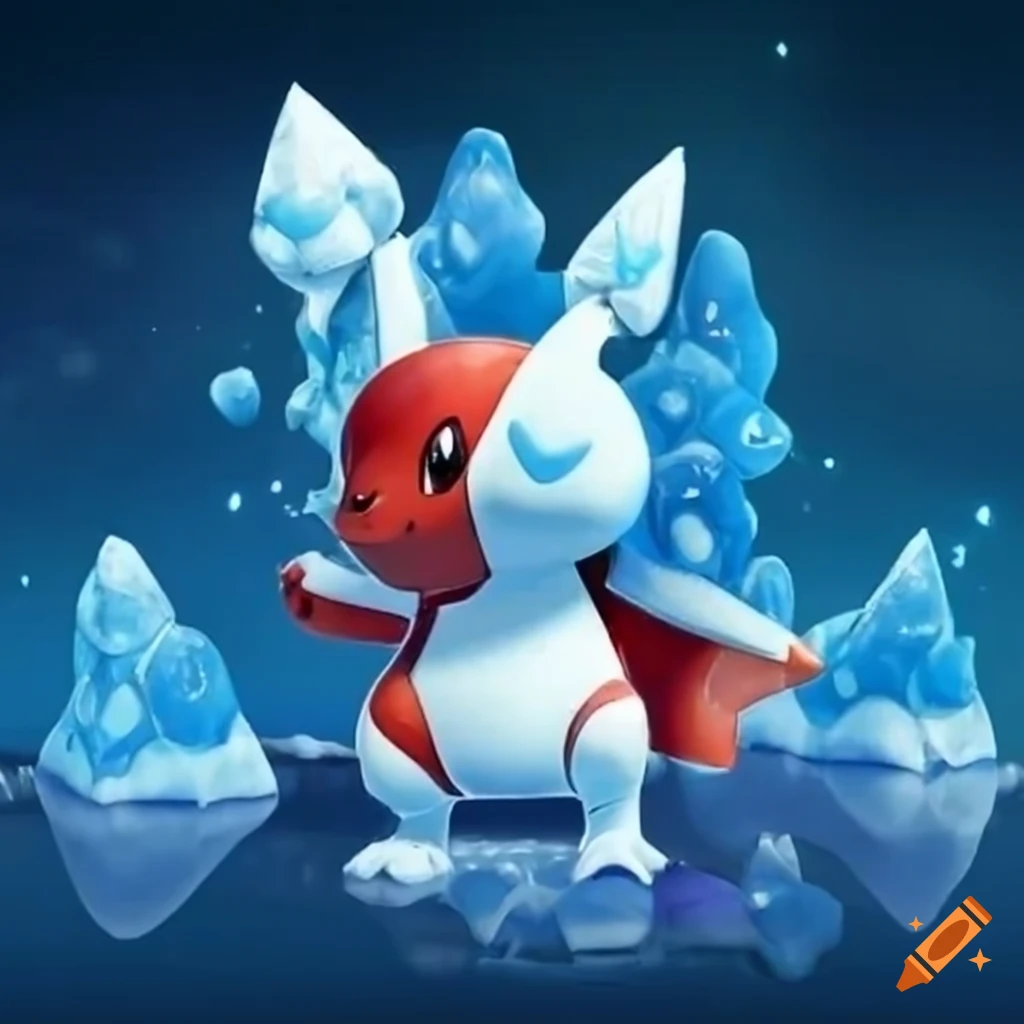 Pokemon ice on Craiyon
