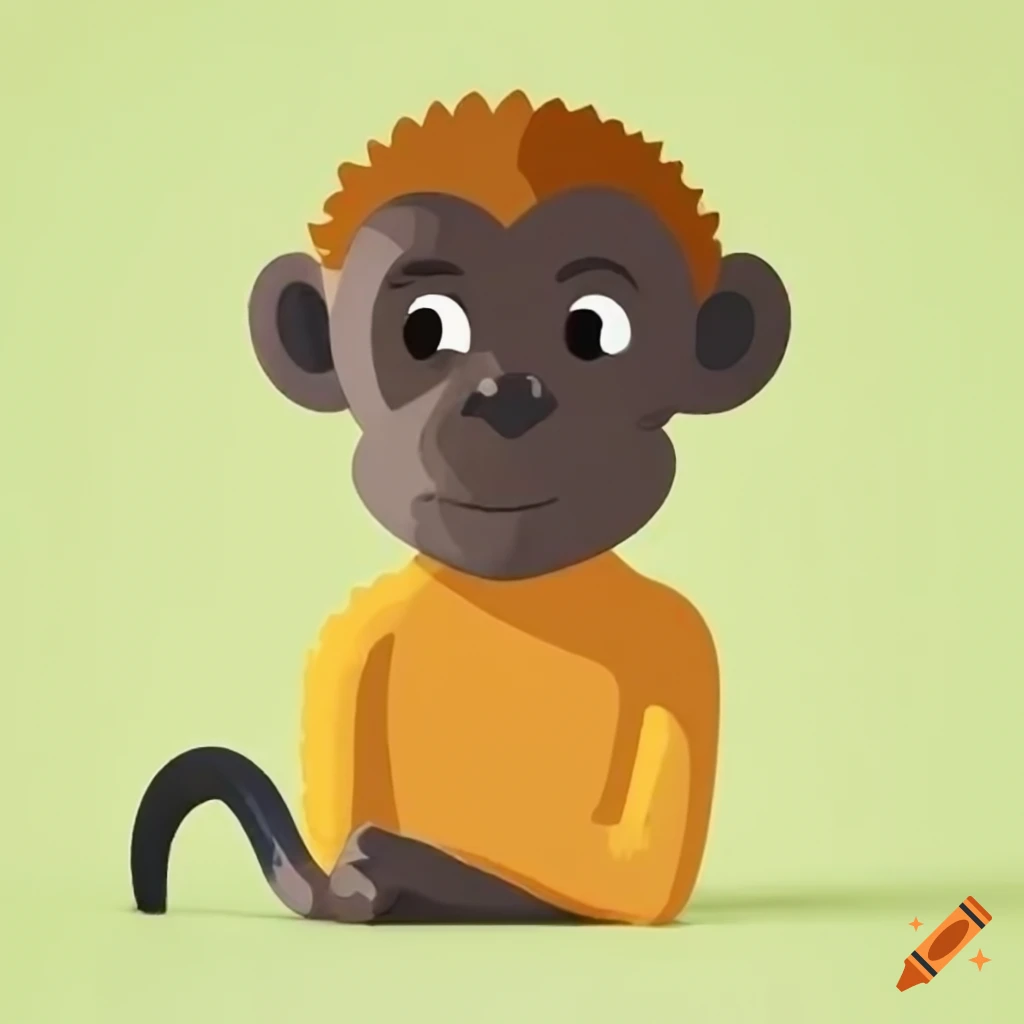 Clever monkey on Craiyon