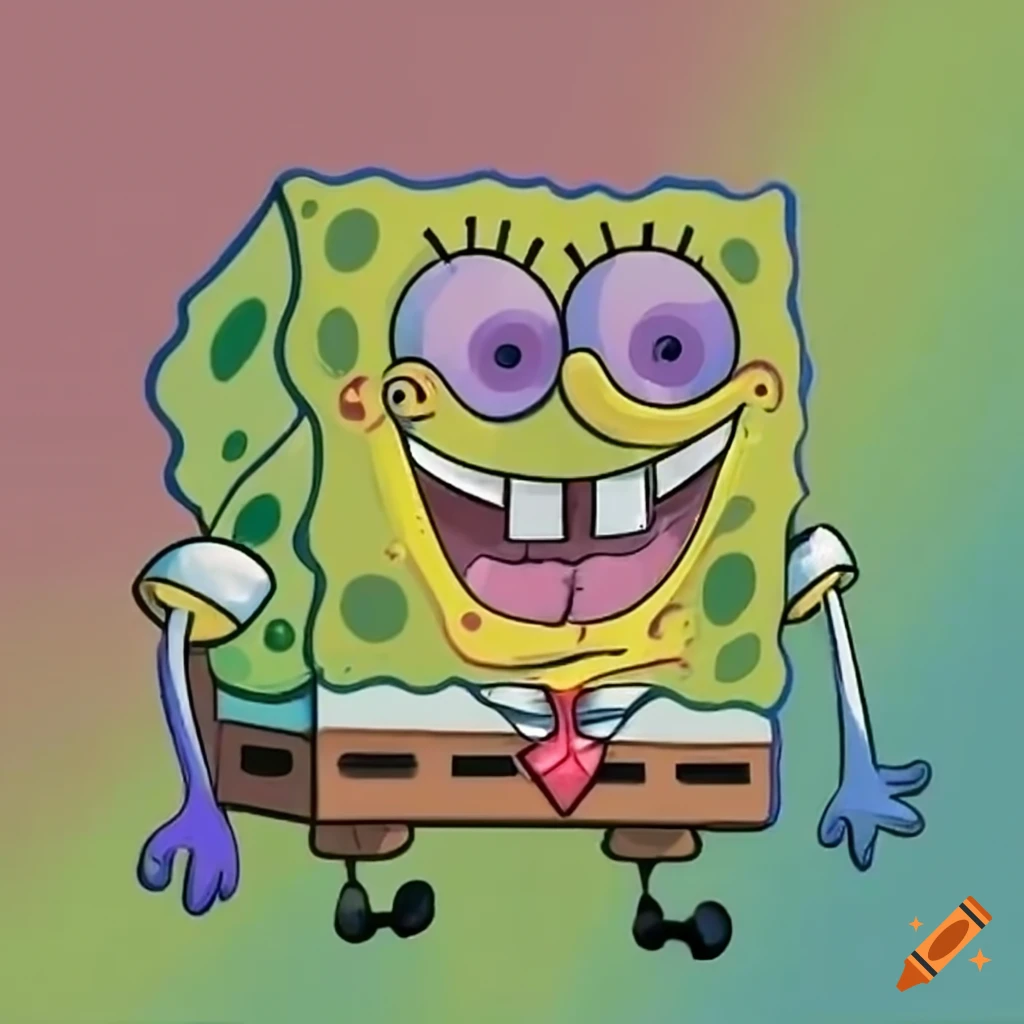 Multi shades of spongebob on Craiyon