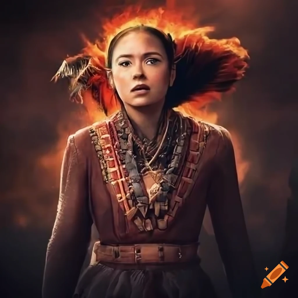Movie poster of 'firekeeper daughter' featuring a strong character in ...