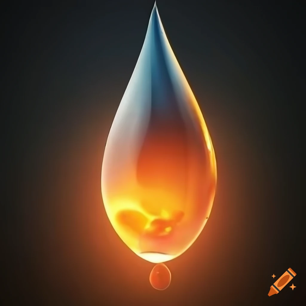 Impressive detailed hd tear drop with image of god on Craiyon