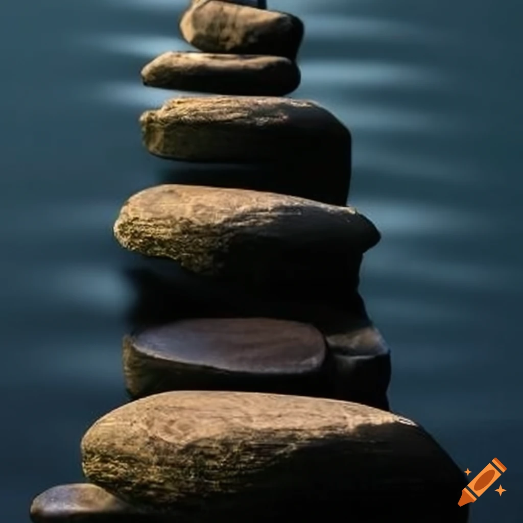 Stepping stones to financial security on Craiyon