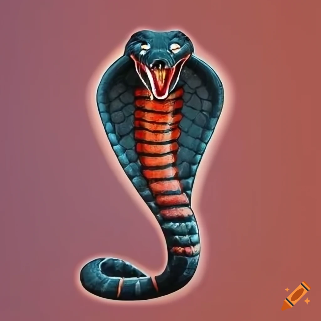 Cobra logo design on Craiyon