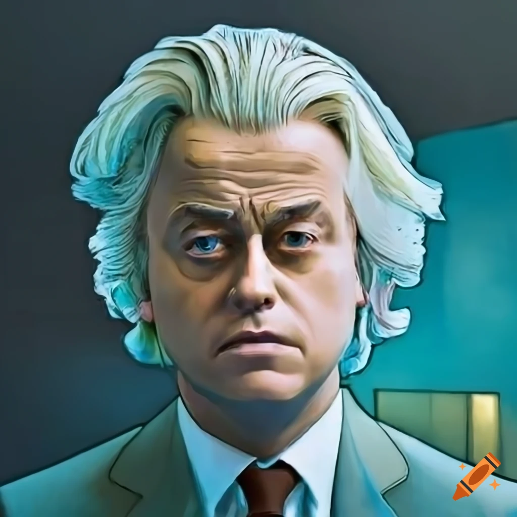 Close-up portrait of sad person in a dystopian landscape by Moebius on ...