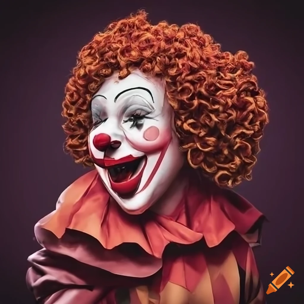 Clown circus on Craiyon