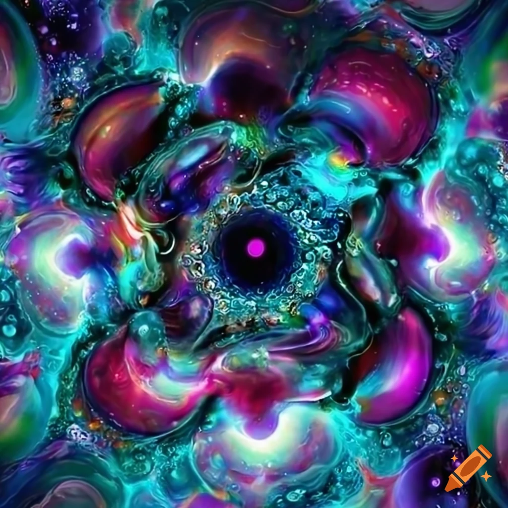 Infinite collection of chaotic universes resembling a sea of realities ...
