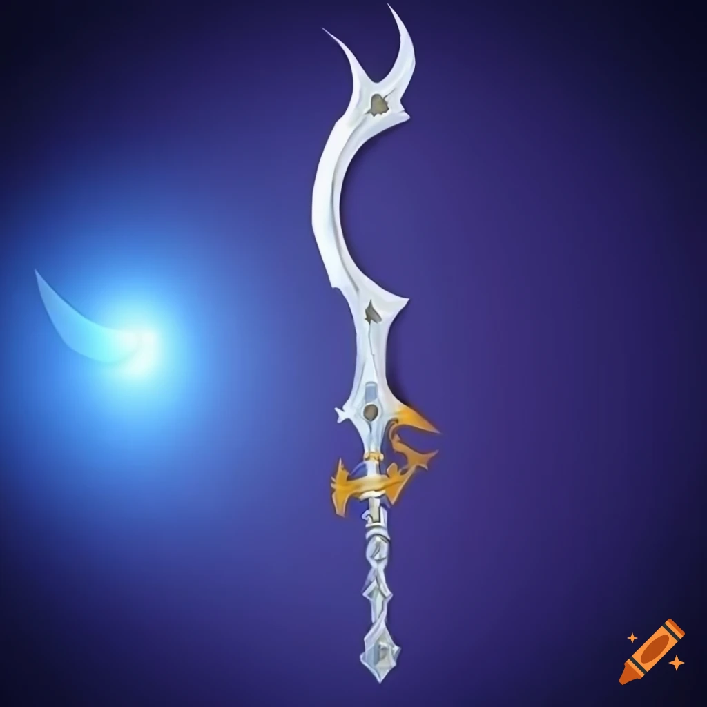 Glaive keyblade on Craiyon