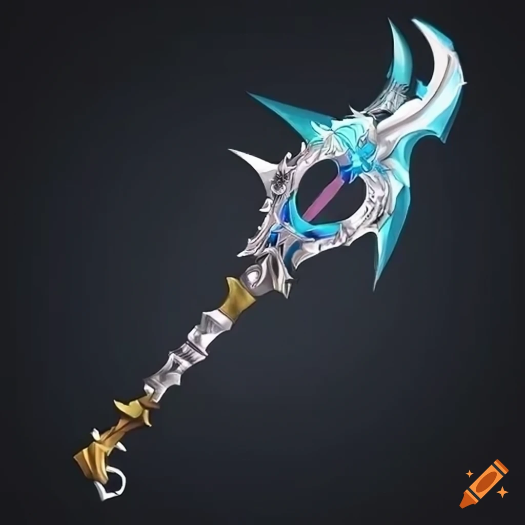 Glaive keyblade on Craiyon