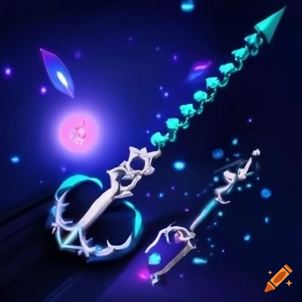 Kingdom hearts kingdom key diamond on Craiyon