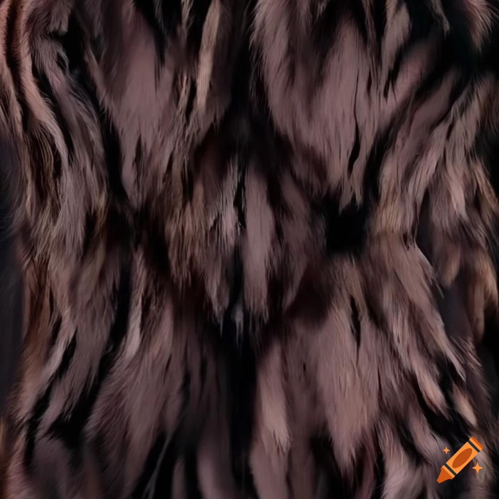 Owl fur pattern on Craiyon