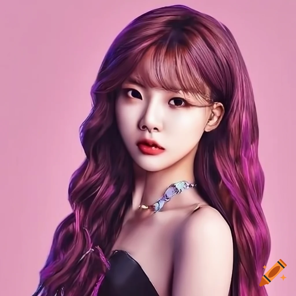 K-pop idol girl on Craiyon